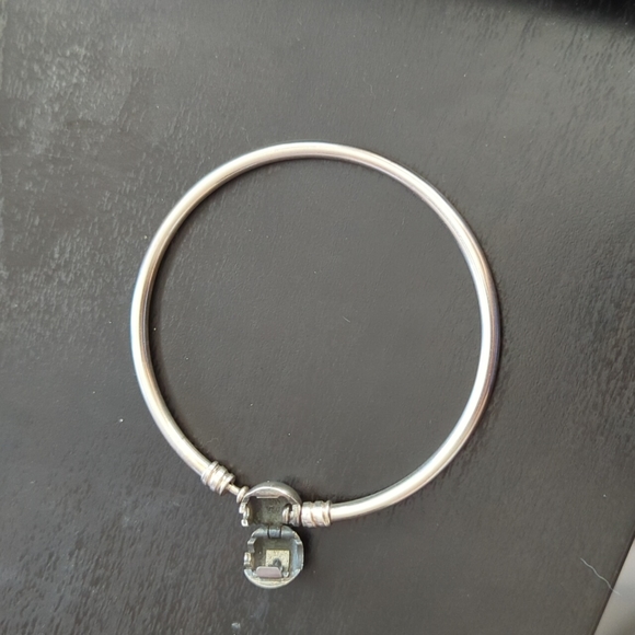 Pandora | Jewelry | Pandora Silver Bangle Bracelet | Poshmark